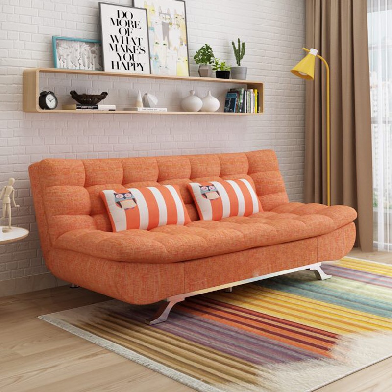 Luxury corner sofa bed convertible leather folding sofa bed