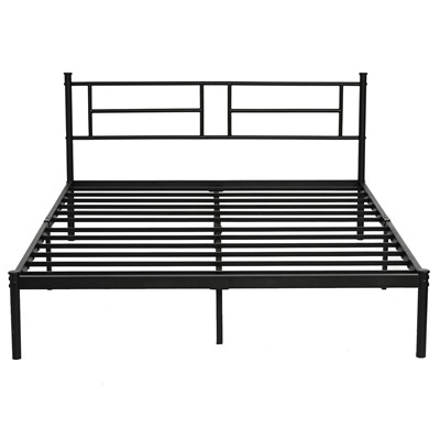 2020 new design home black combined structure double metal bed