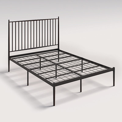 Retro iron pipe single double king size metal steel bed frame iron bed